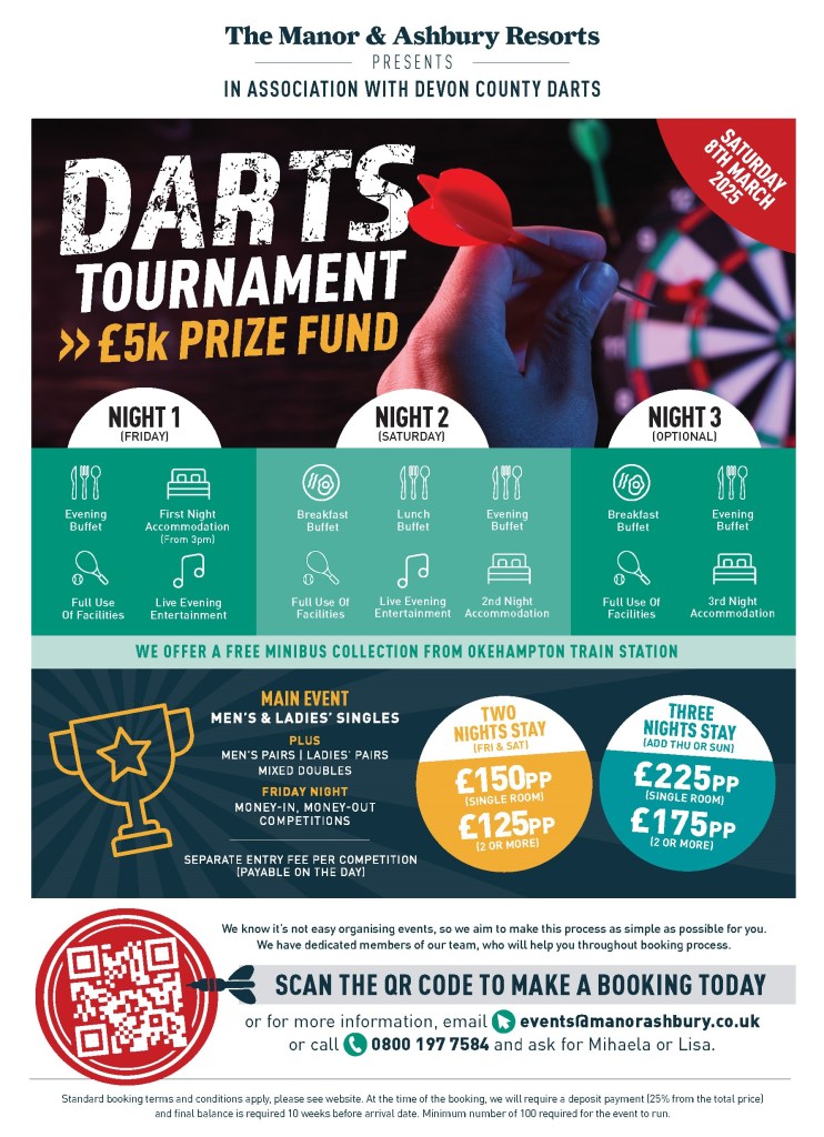 Devon County Darts – News, fixtures, results & other things relating to ...
